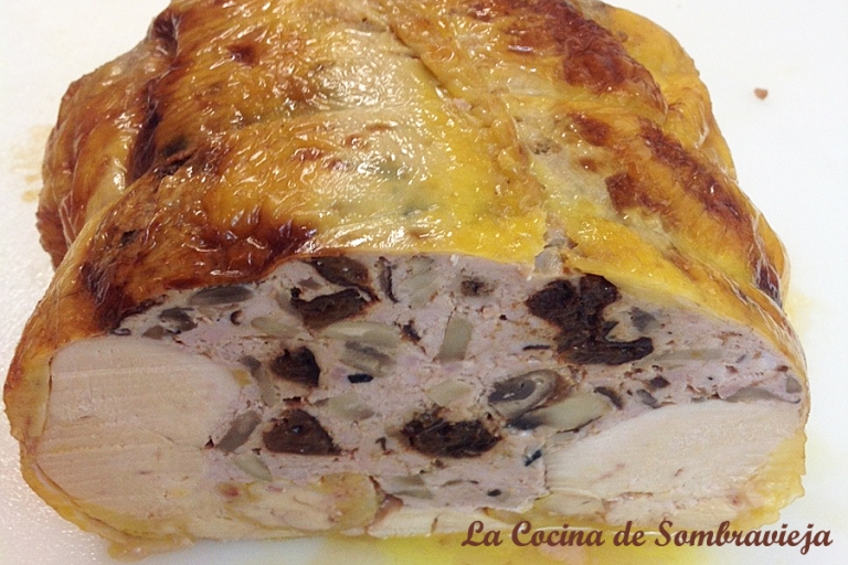 Pularda Rellena al Horno | La Cocina de Sombravieja